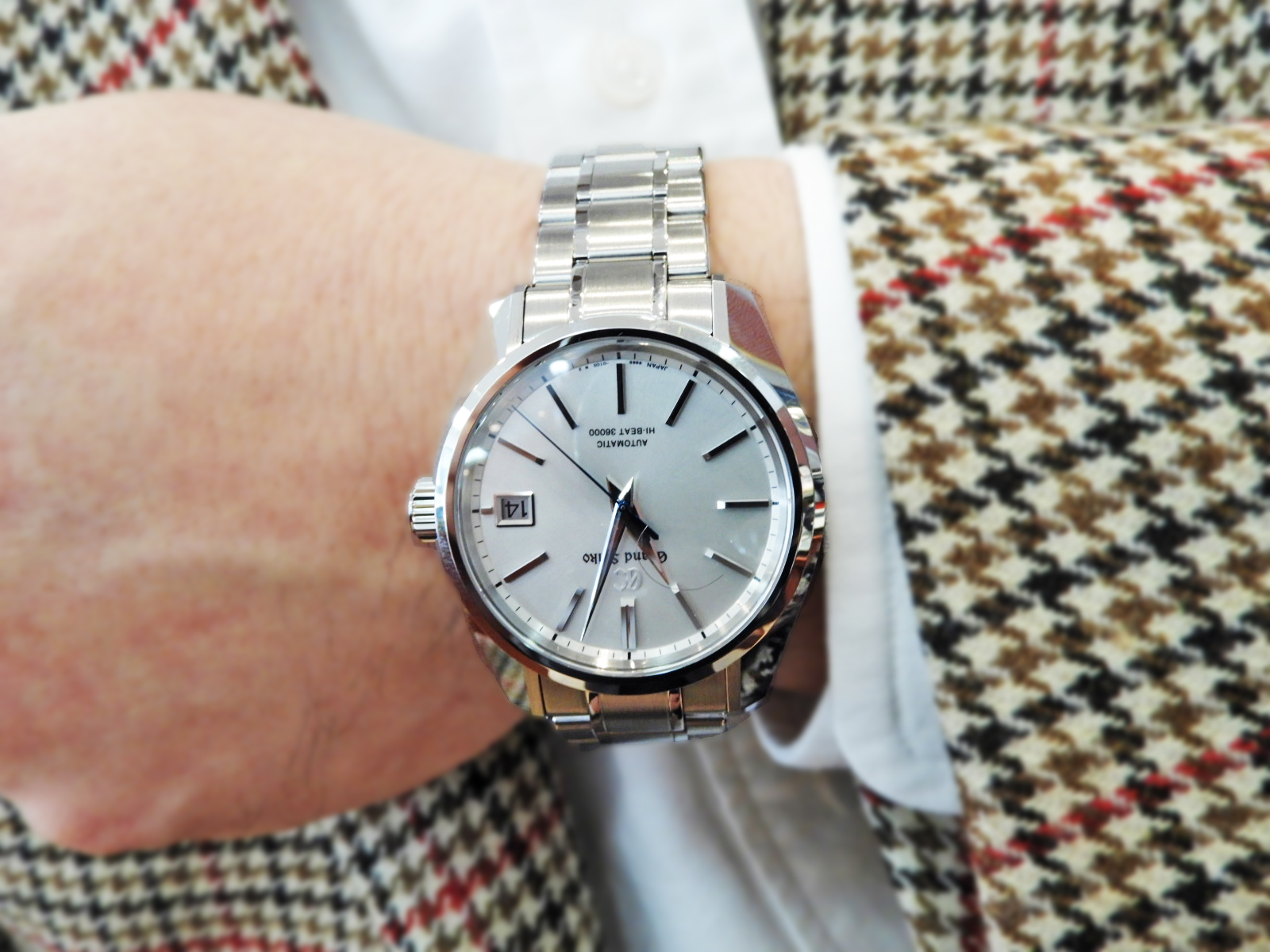 【お客様レポートno.455】視認性が高く、色の良い文字盤に惹かれて…グランドセイコーメカニカルハイビート36000モデル SBGH277 ...